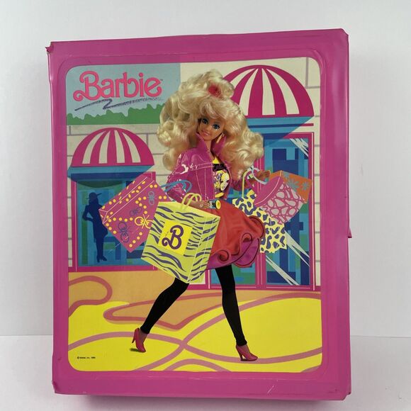 Mattel | Toys | 989 Vintage Vinyl Barbie Doll Case With Vintage 8s 90s ...
